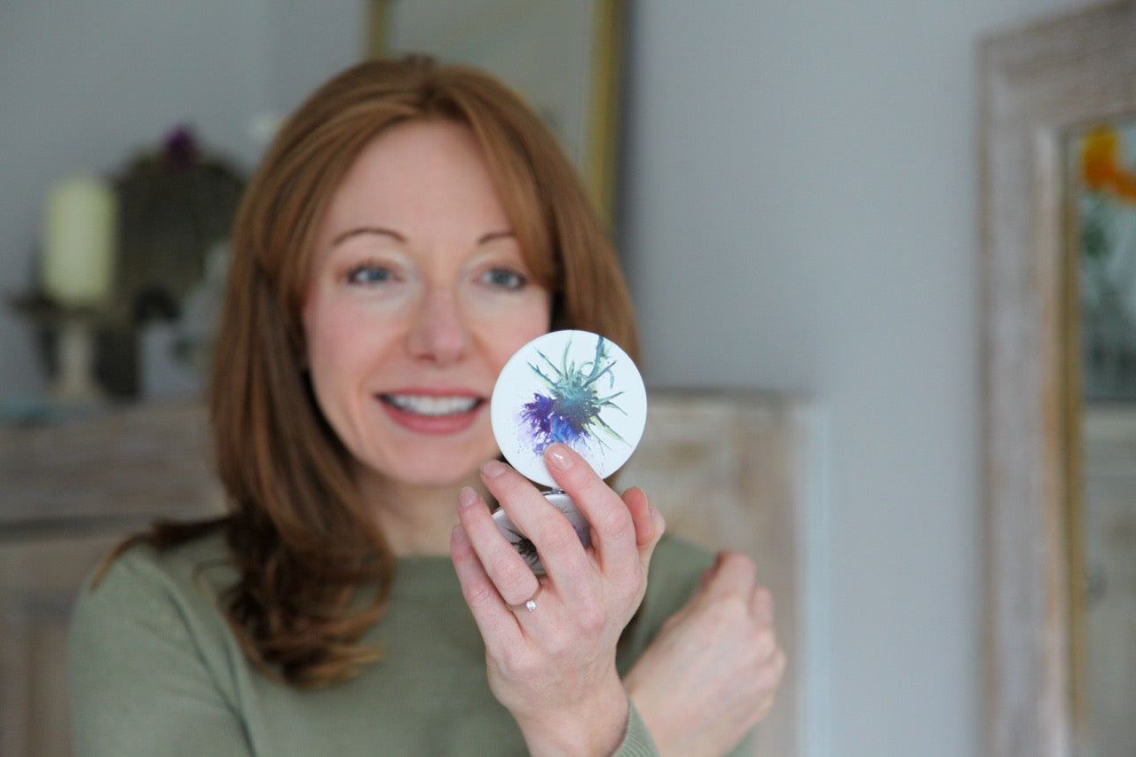 Compact Mirrors by Meg Hawkins