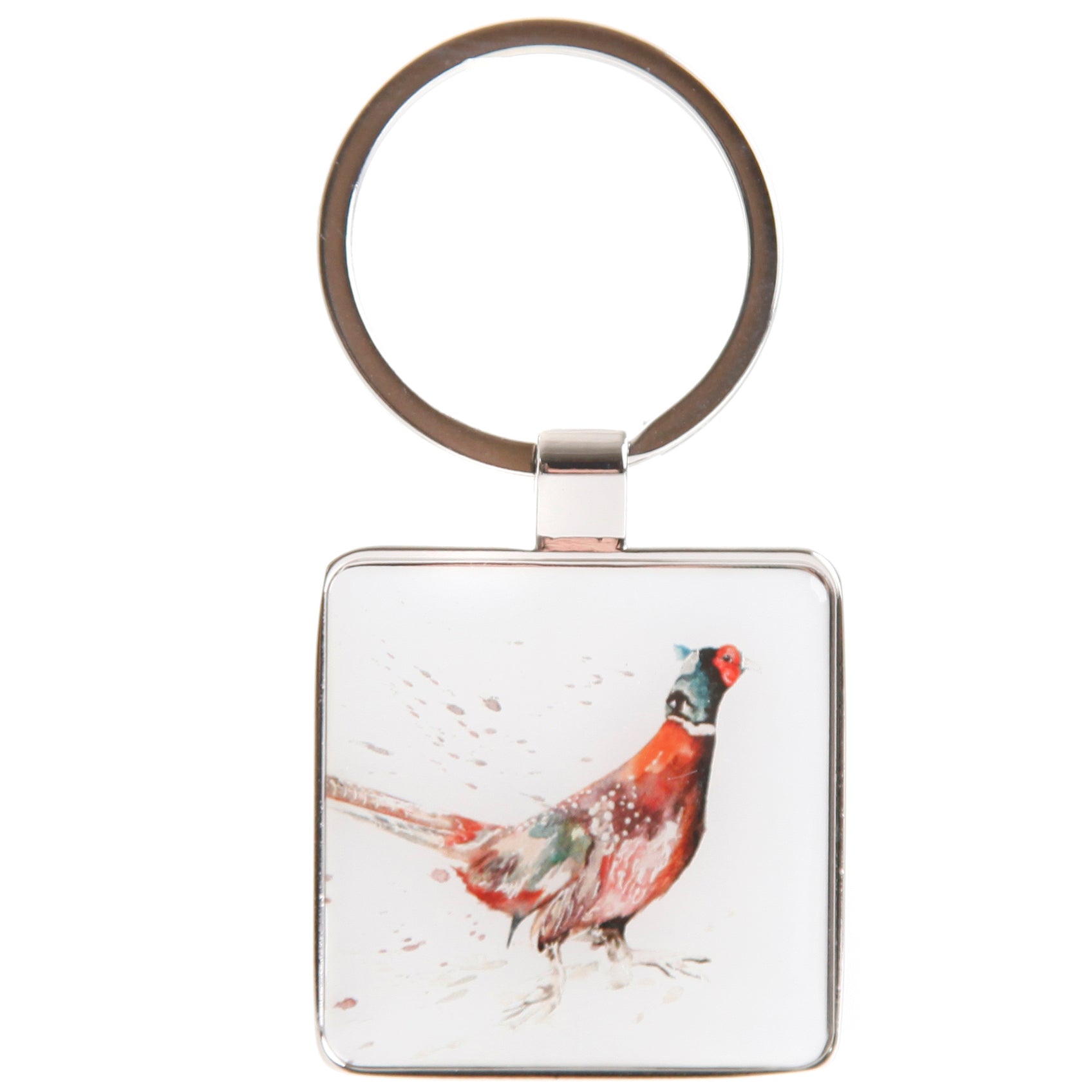 Pheasant Design Keychain