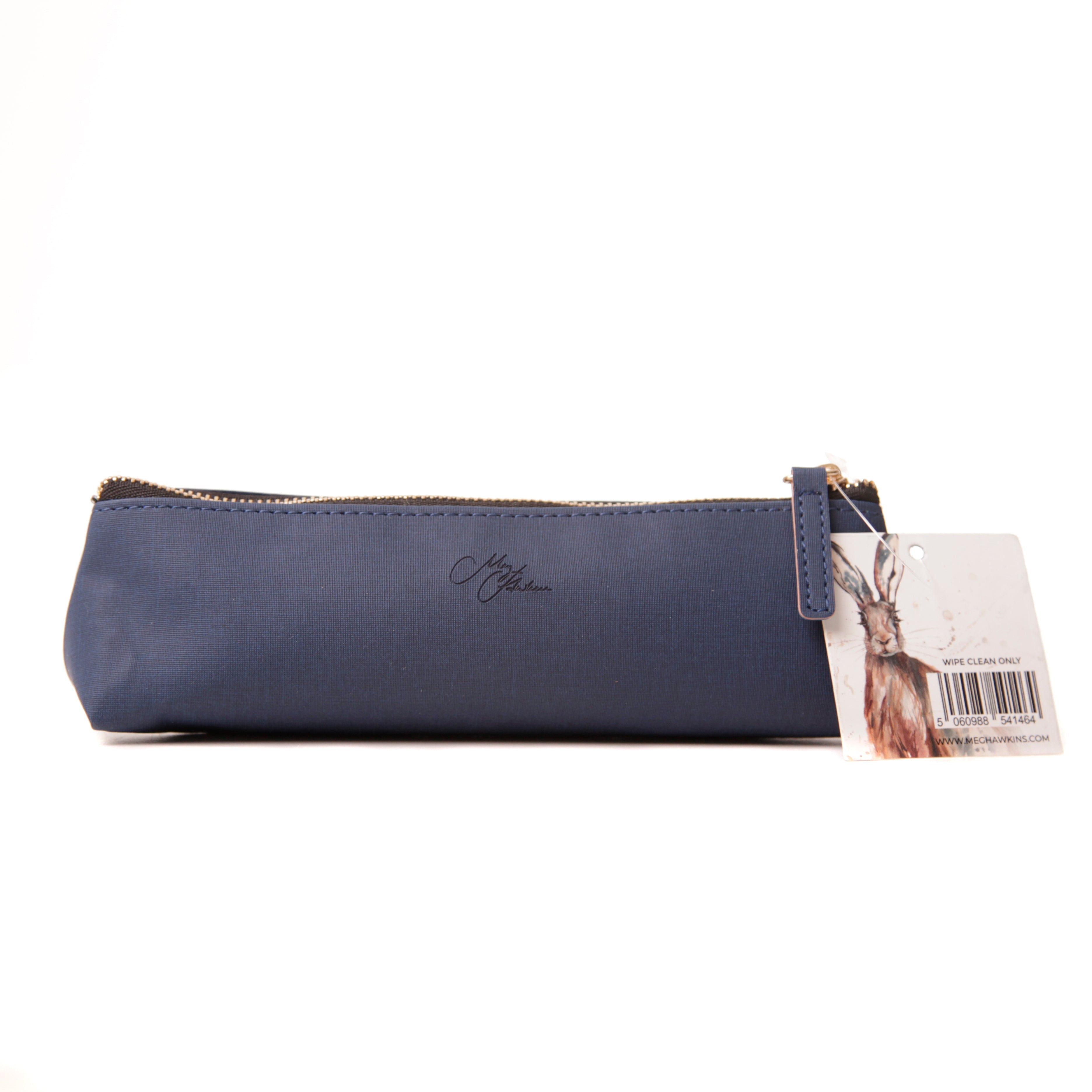 Dark Blue Small Pencil Case by Meg Hawkins Wholesale